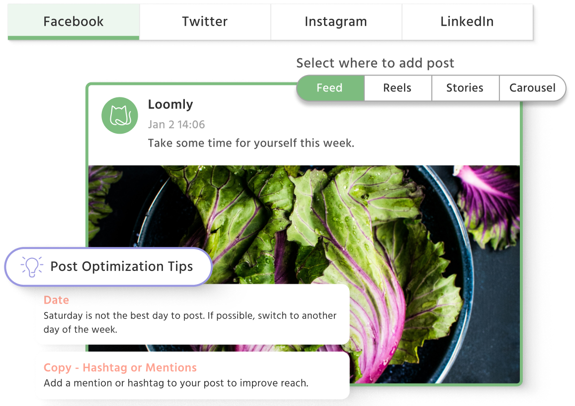 Social Media Calendar | Loomly